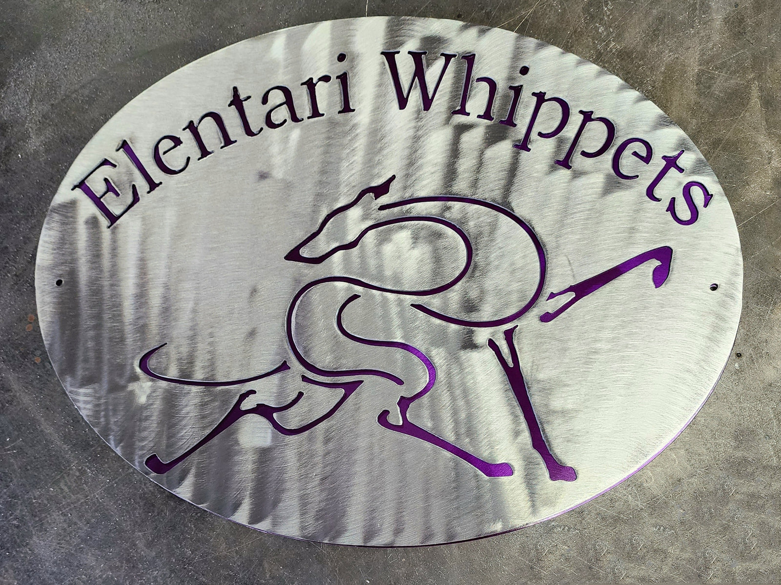 Custom Dog Signs & Metal Art