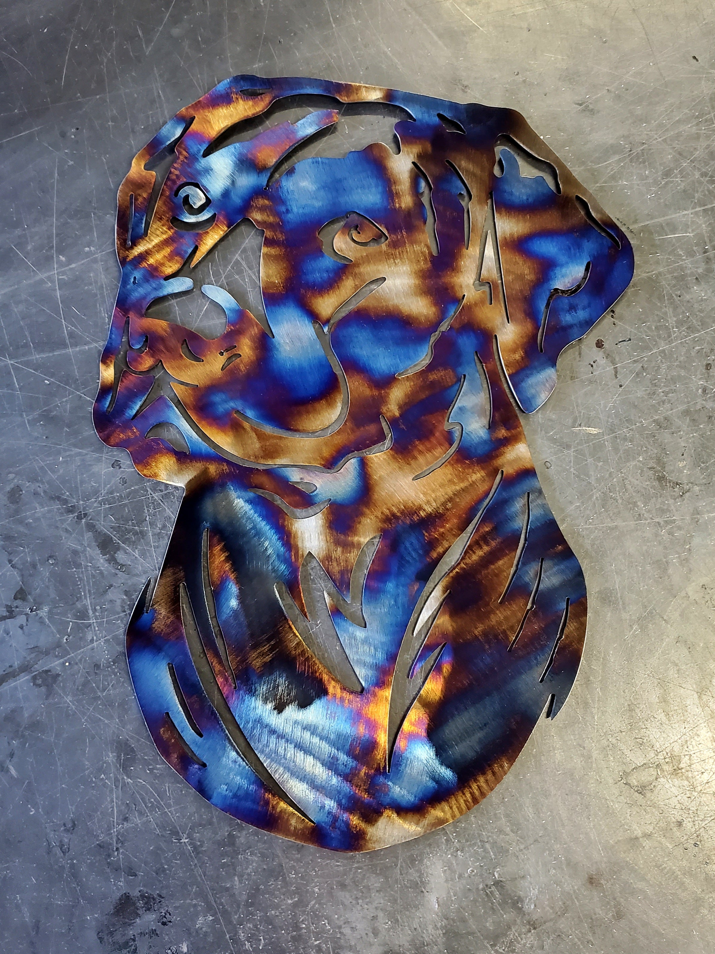 Labrador Retriever #1 Metal Art