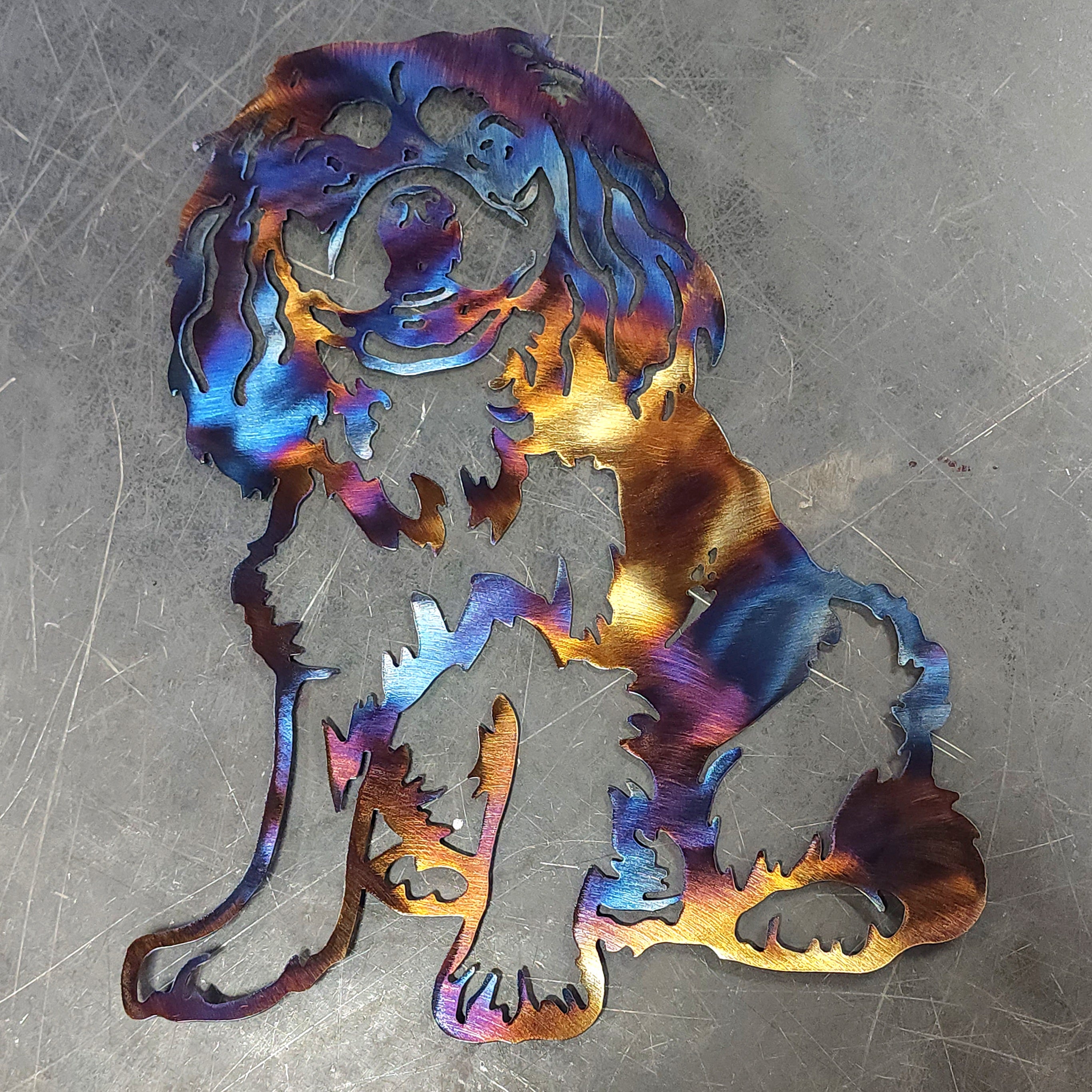 Cavalier King Charles Metal Wall Art #2