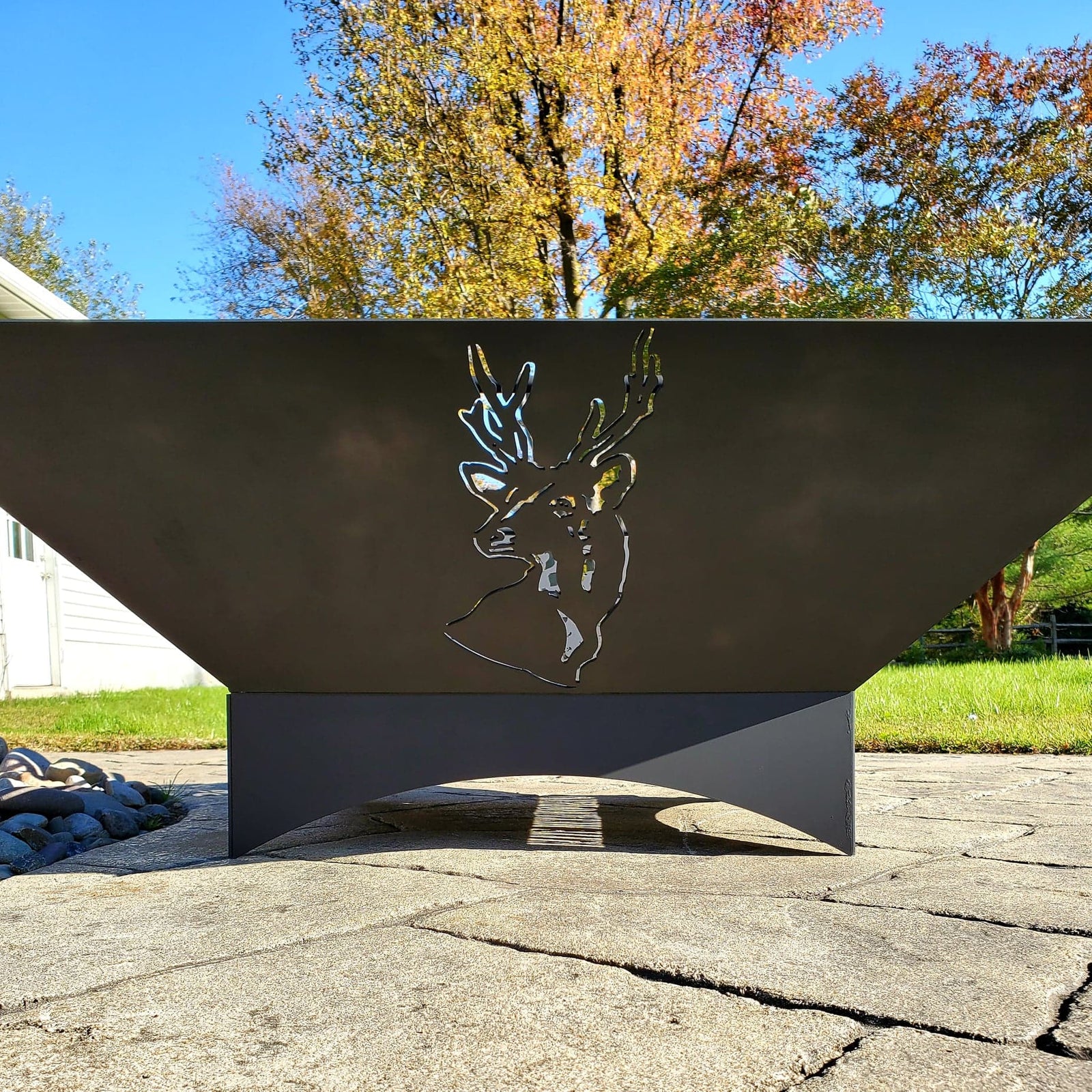 Sika Deer- Fire Pit Side Design