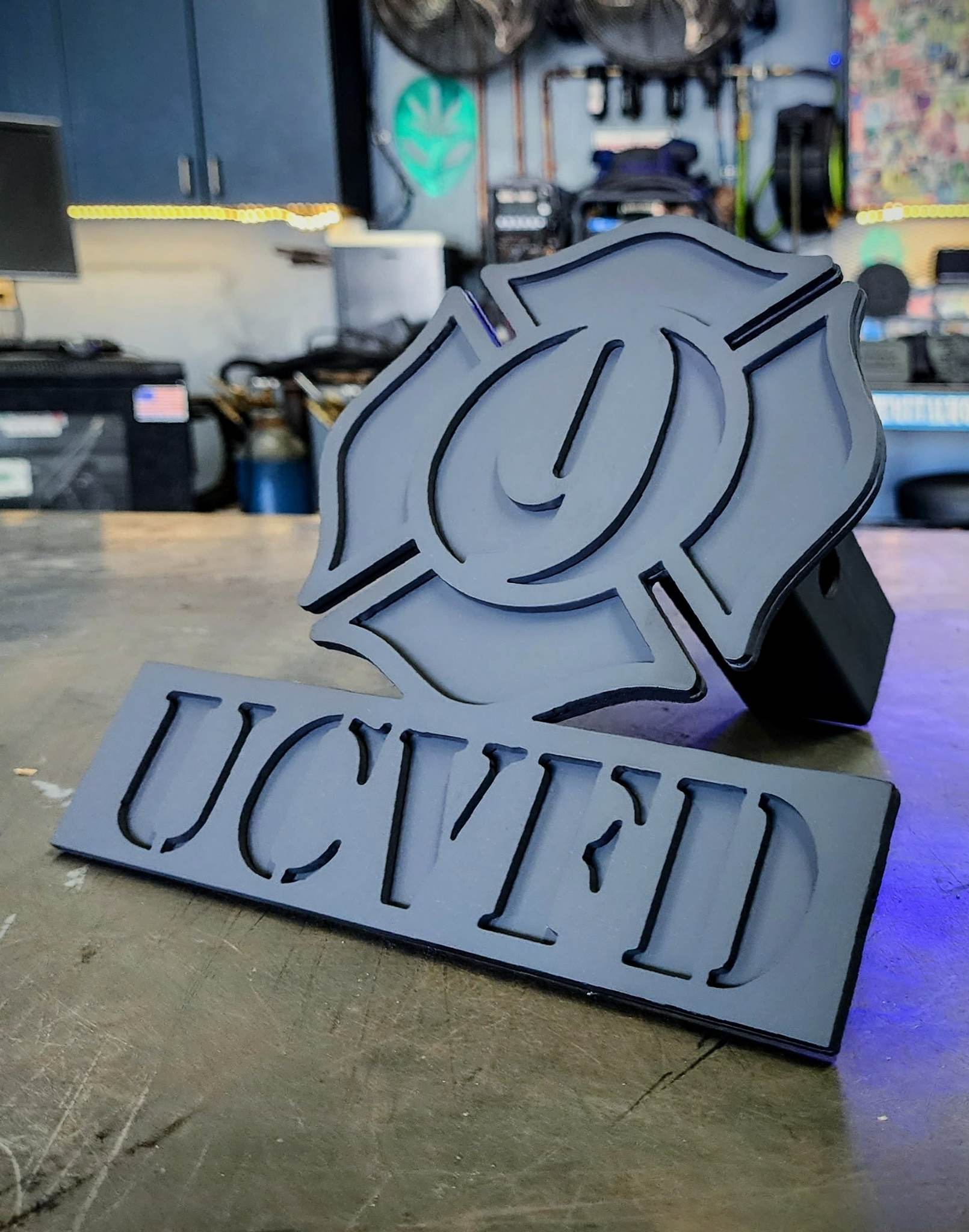 Fire Department Hitch Cover